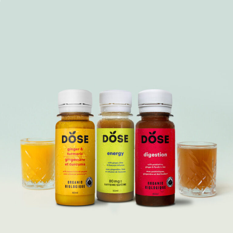 Dose jus bienfait : découvrez les shots bio Dose Juice
